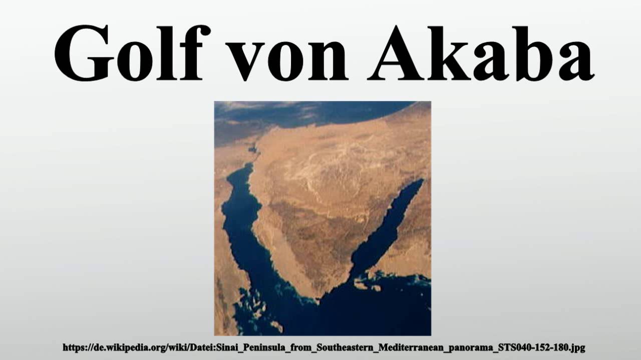 Golf von Akaba - YouTube