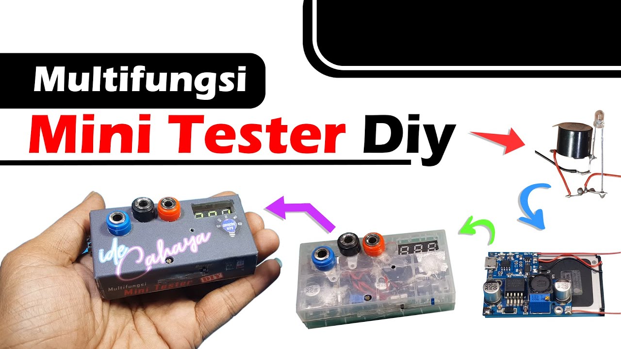Multifungsi Mini Tester Diy - YouTube