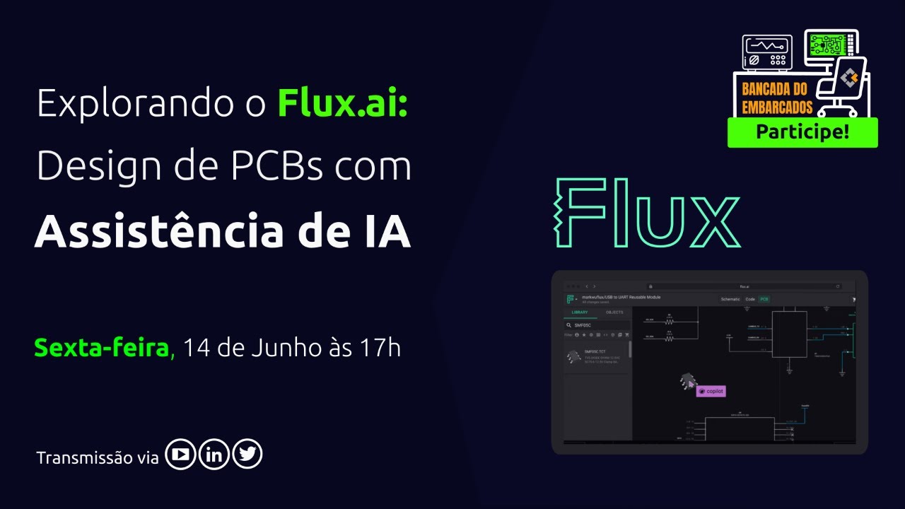 50 - Explorando o Flux.ai: Design de PCBs com Assistência de IA - YouTube