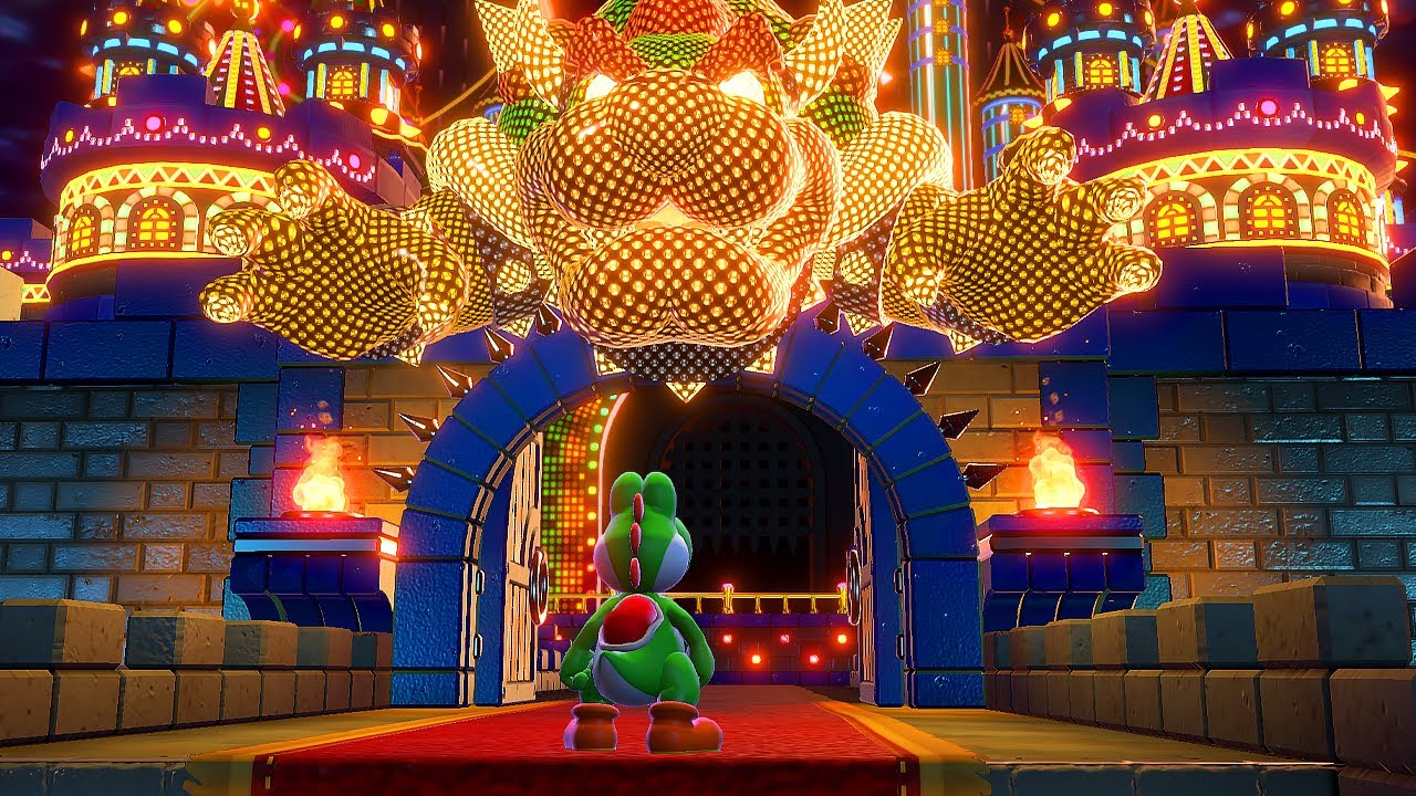 Super Yoshi 3D World - Walkthrough World Castle + World Bowser - YouTube