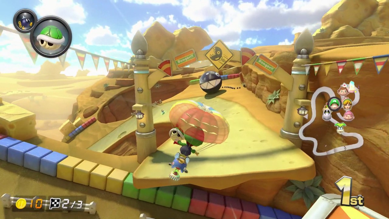 Mario Kart 8 Deluxe: GBA Cheese Land [1080 HD] - YouTube