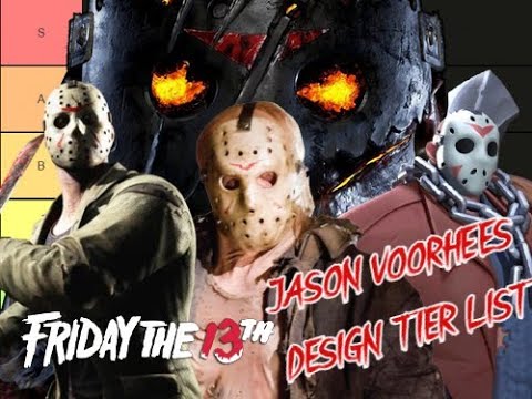 Jason Voorhees Design Tier List - YouTube