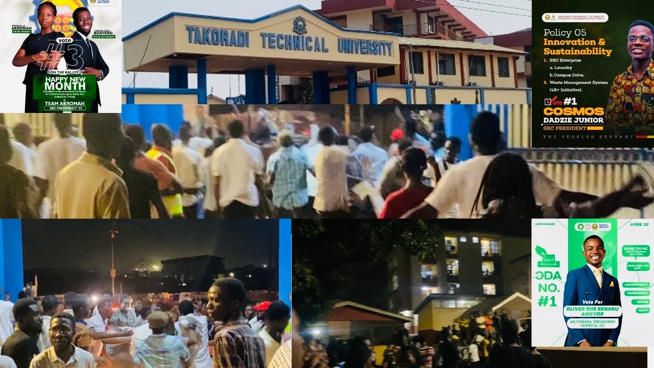 Takoradi Technical University (TTU) Goes Full Excitement After SRC ...