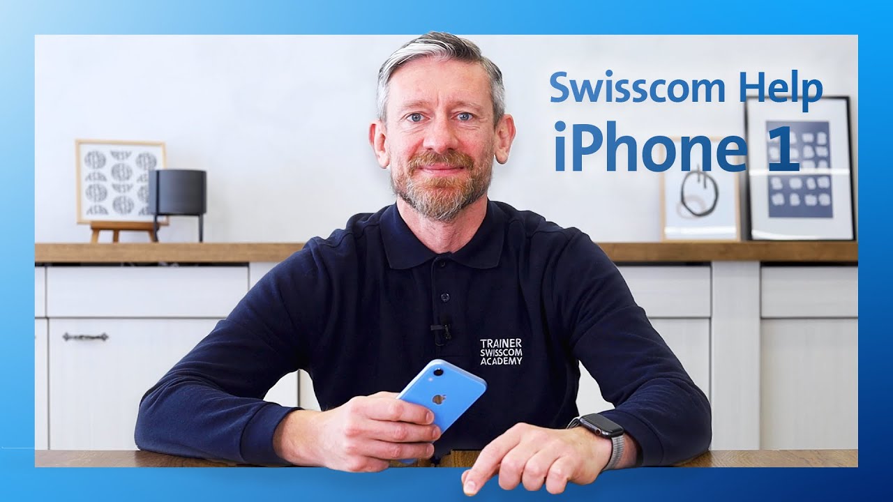 iPhone Modul 1 - Swisscom Help - YouTube