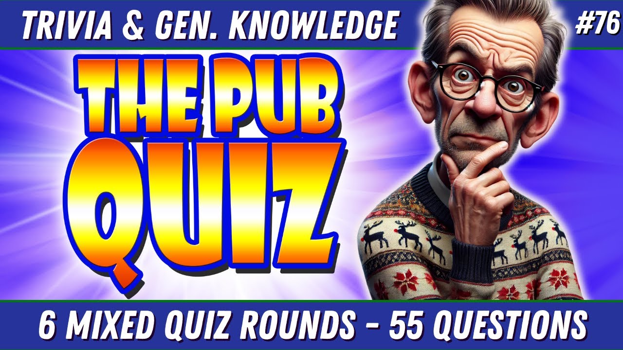 55 Ultimate TRIVIA NIGHT PUB QUIZ Questions For You To Ace! - YouTube