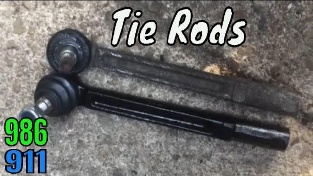 How to remove install an outer tie rod on Porsche 911 996 986. - YouTube