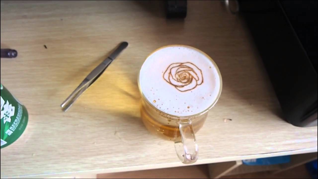 Beer Printer,Beer CUPSHOW,Latte Coffee Printer - YouTube