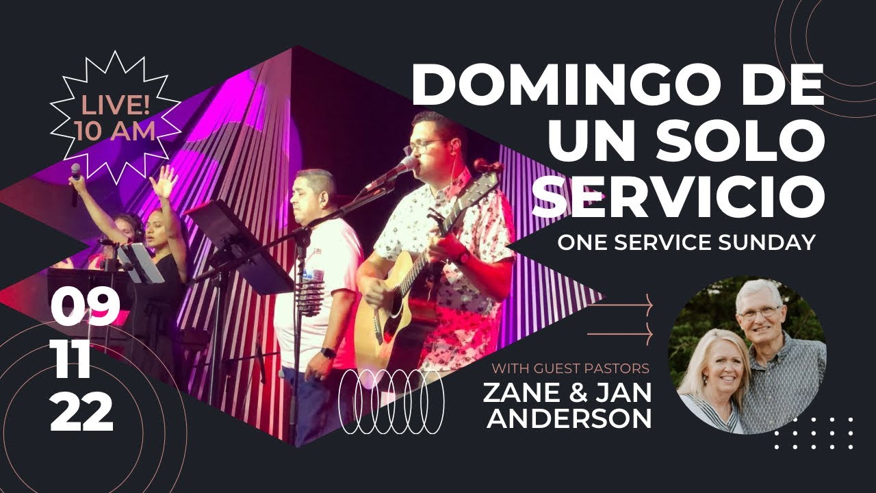09/11/2022 Invitado especial Pastor Zane Anderson - YouTube