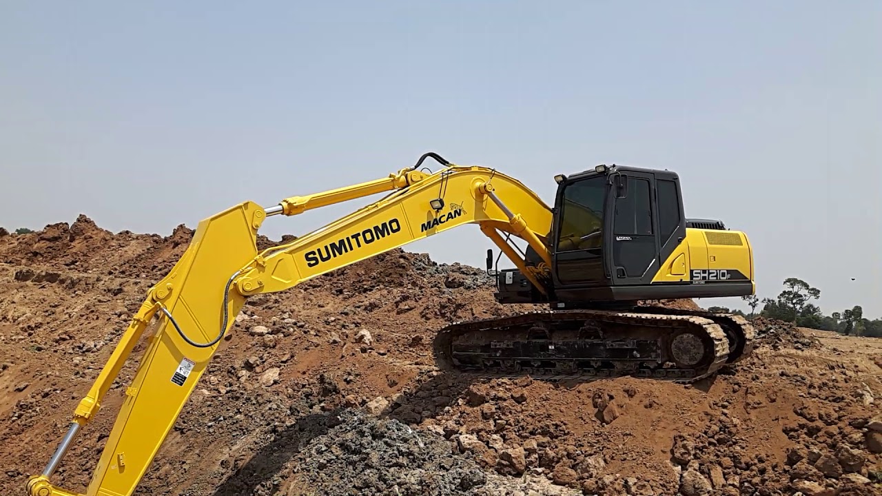 รีวิว SUMITOMO SH210 F-6 EXCAVATOR ใหม่แกะกล่อง ครับท่าน EP.1425 - YouTube