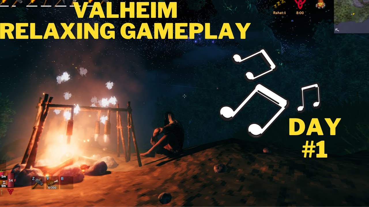VALHEIM Relaxing Gameplay HD - Looking for home location, hunting and ...