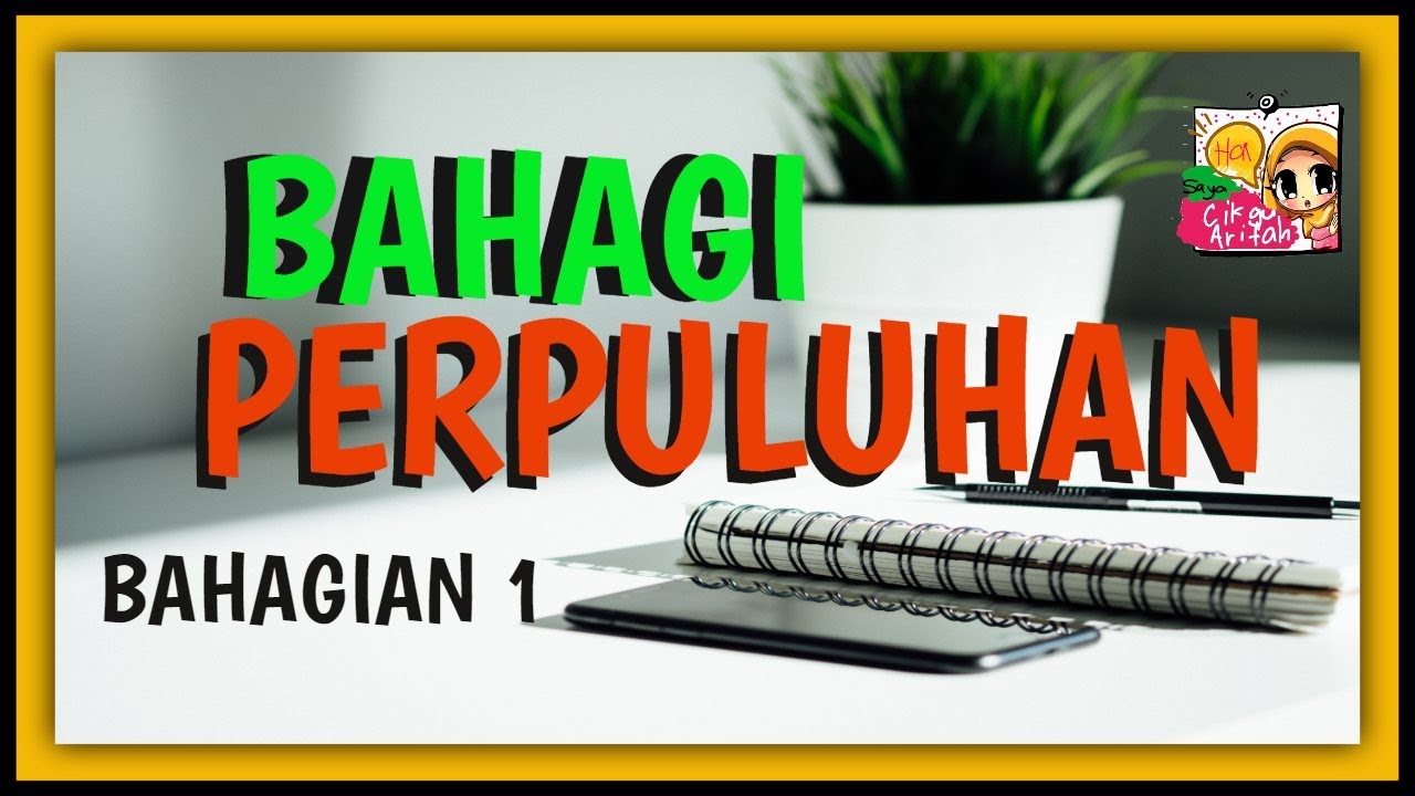 Matematik: Bahagi perpuluhan contoh 1 - YouTube