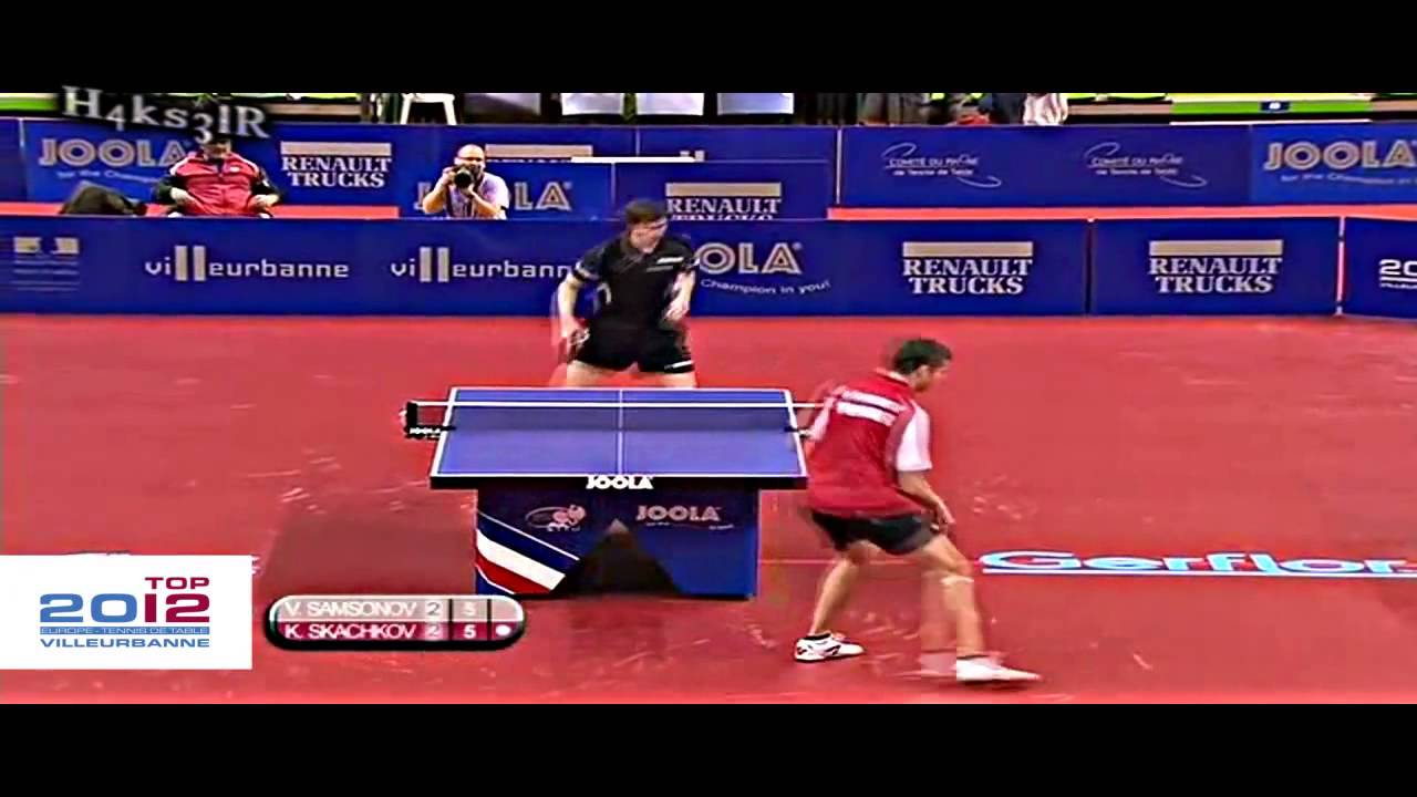 Vladimir Samsonov Vs Kirill Skachkov Semi Final Europe Top 12 , 2012] - YouTube