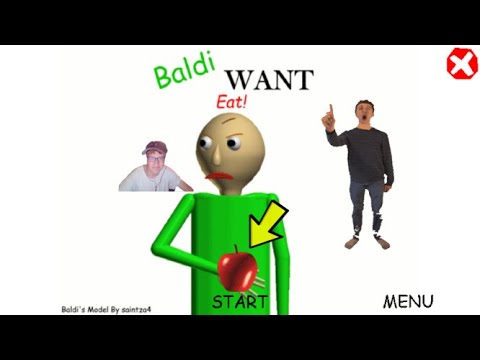 Baldi basics LOVES TO EAT APPLES edition, baldi basics mod - YouTube