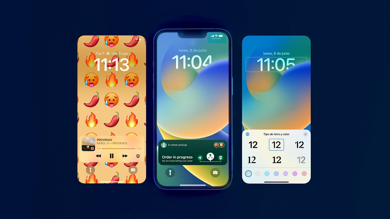 iOS 16 lleva la personalización a otro nivel! - YouTube