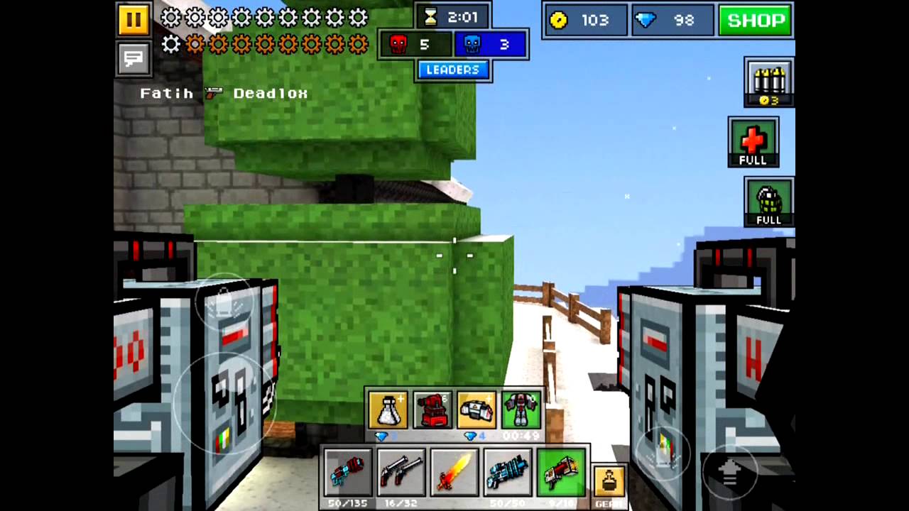 Pixel Gun 3D - MECH Gameplay!!! Overpowered? - YouTube