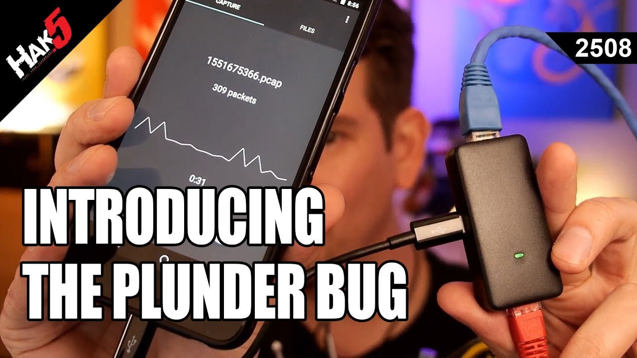 Introducing the Plunder Bug - A Smart LAN Tap by Hak5 - Hak5 2509 - YouTube