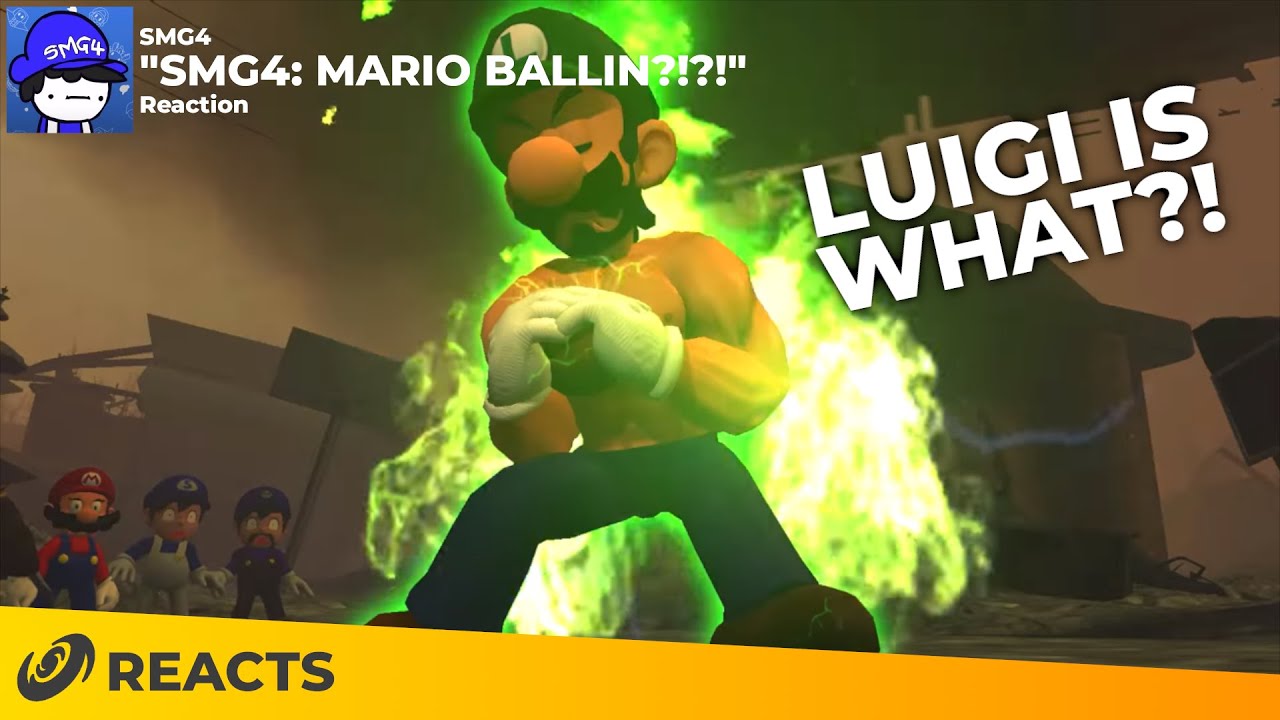 SMG4: MARIO BALLIN?!?! REACTION! - YouTube