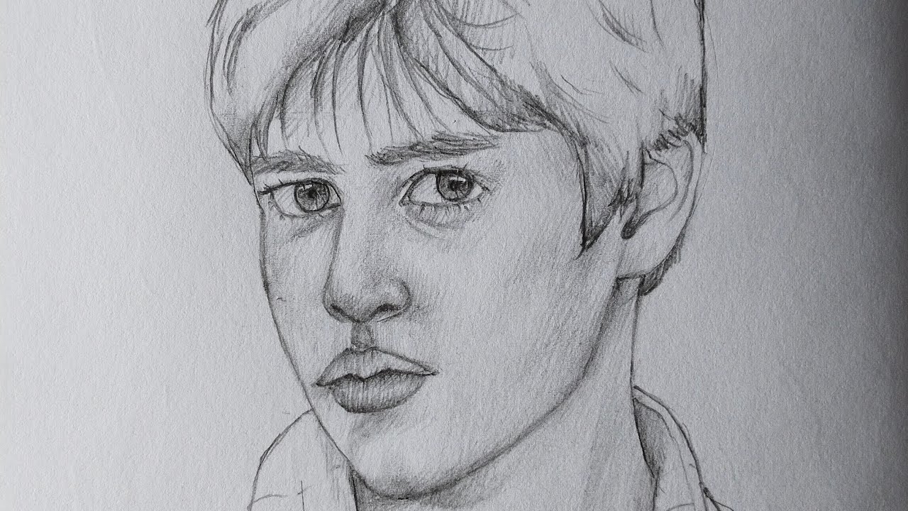 Drawing boy Portraits in Minutes with Loomis Tips | Step by step - YouTube