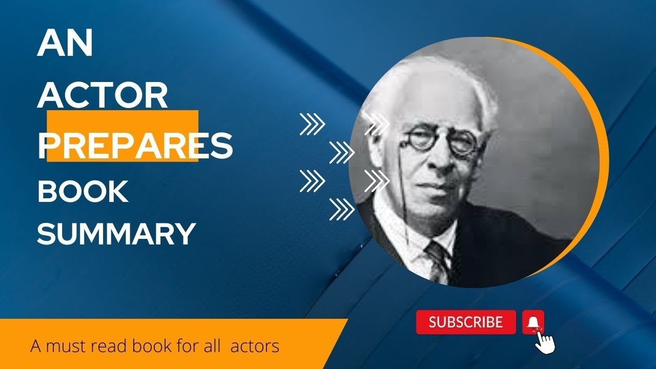 An Actor Prepares book by Stainslavski | Small Summary of Book - YouTube