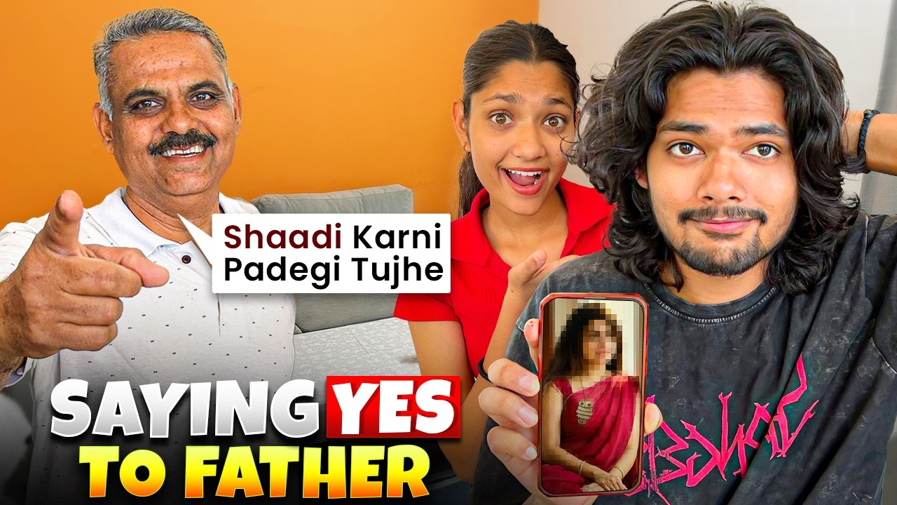 Saying yes to my father gone wrong 😱 - YouTube