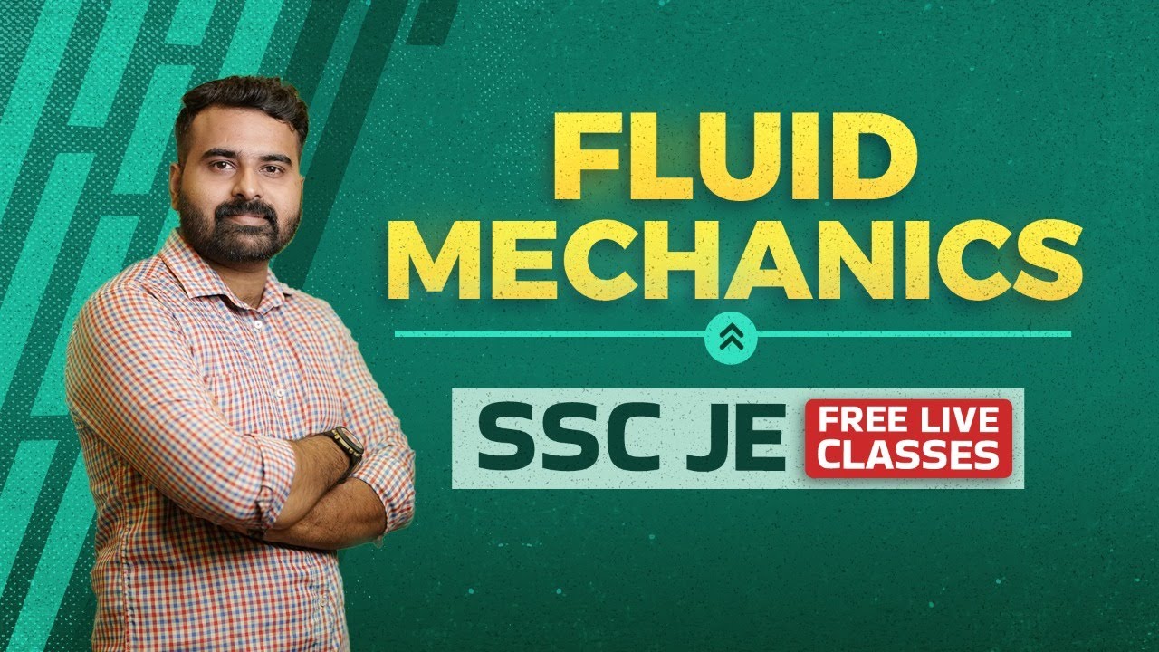 Fluid Mechanics | Free Class | QUICK REVISION | Best Classes for AE, JE ...