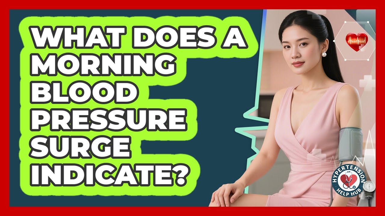What Does A Morning Blood Pressure Surge Indicate? - YouTube