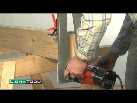 LignaTool Dovetail Mortise and Tenon Router Template Jig System