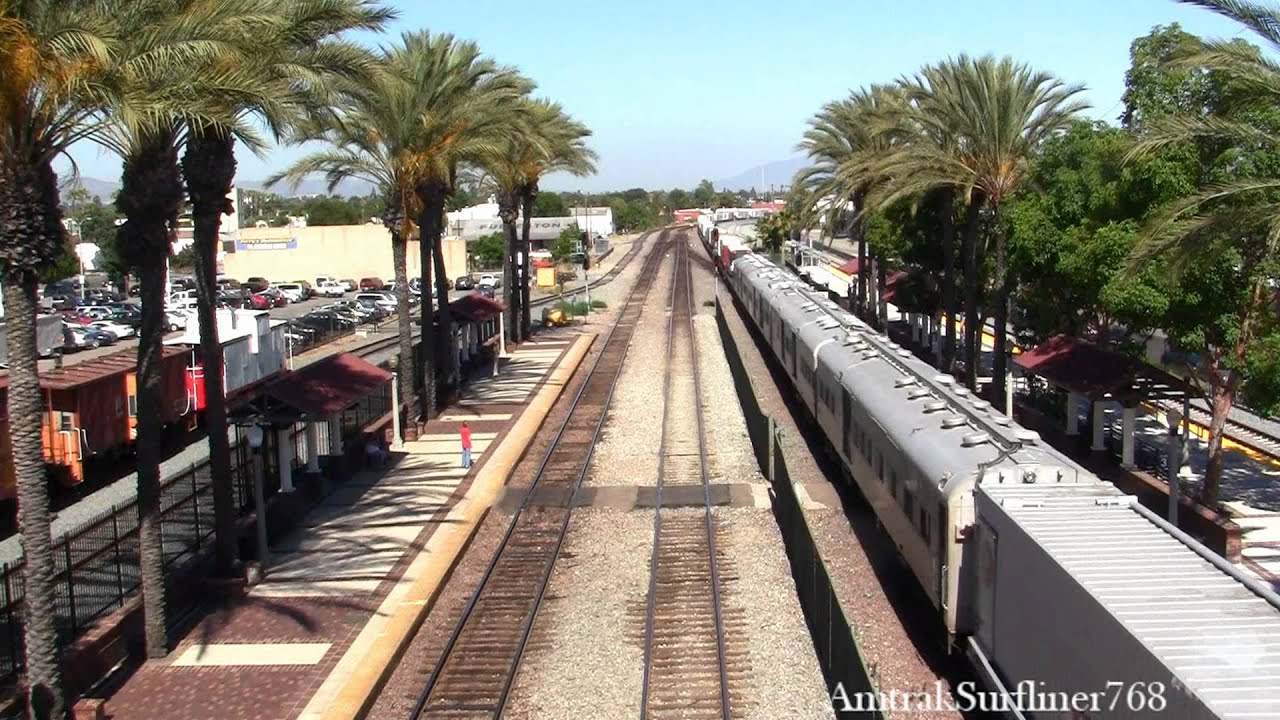 Ringling Bros. Barnum and Bailey Circus train through Fullerton Station ...