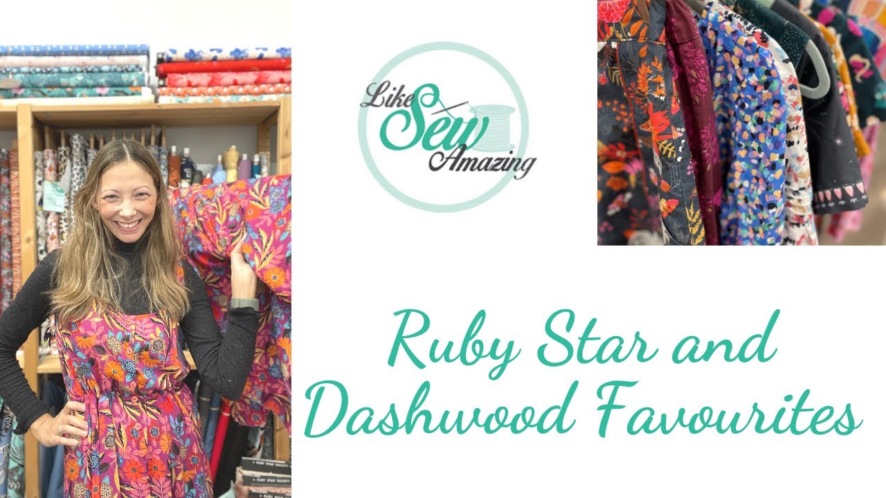 Focus on Ruby Star and Dashwood Studios fabrics - YouTube