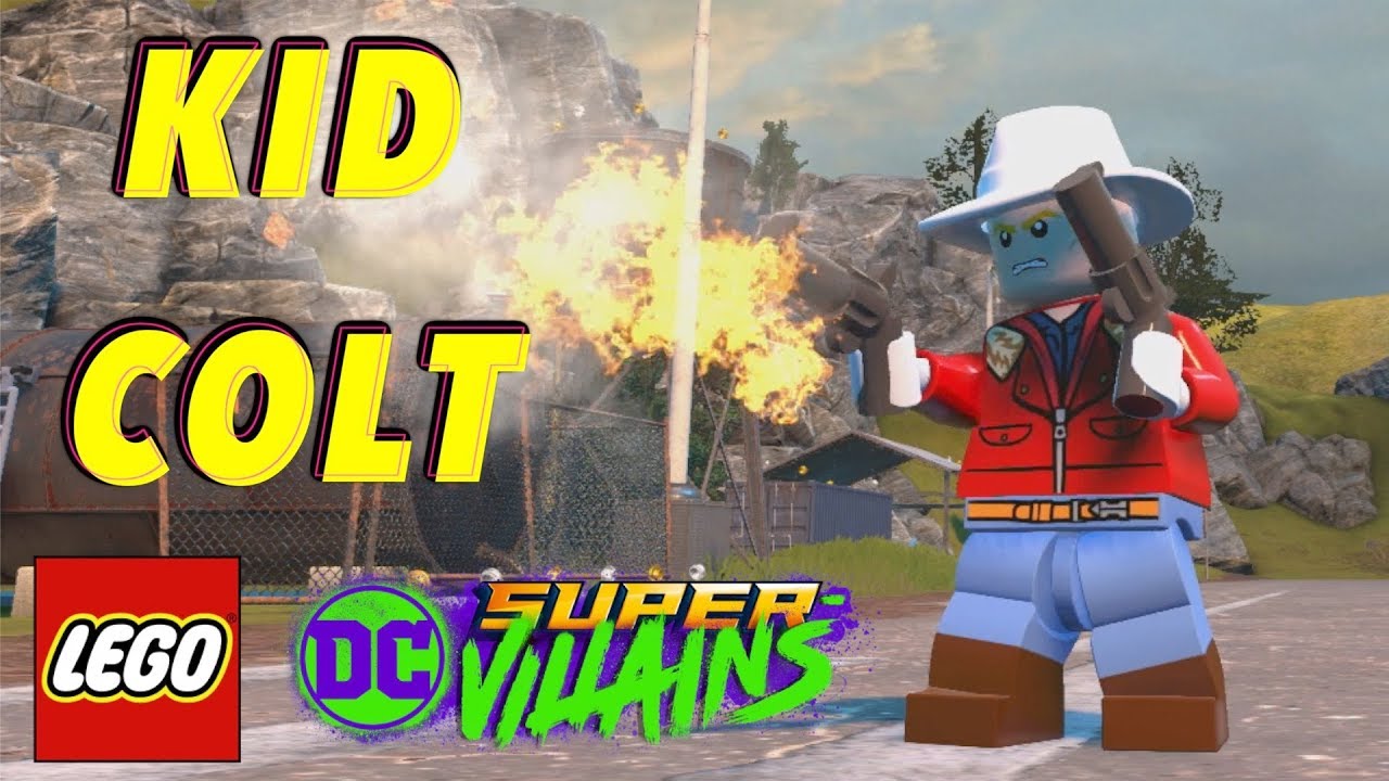 LEGO DC Supervillains: Kid Colt Custom Character!! #15 - YouTube