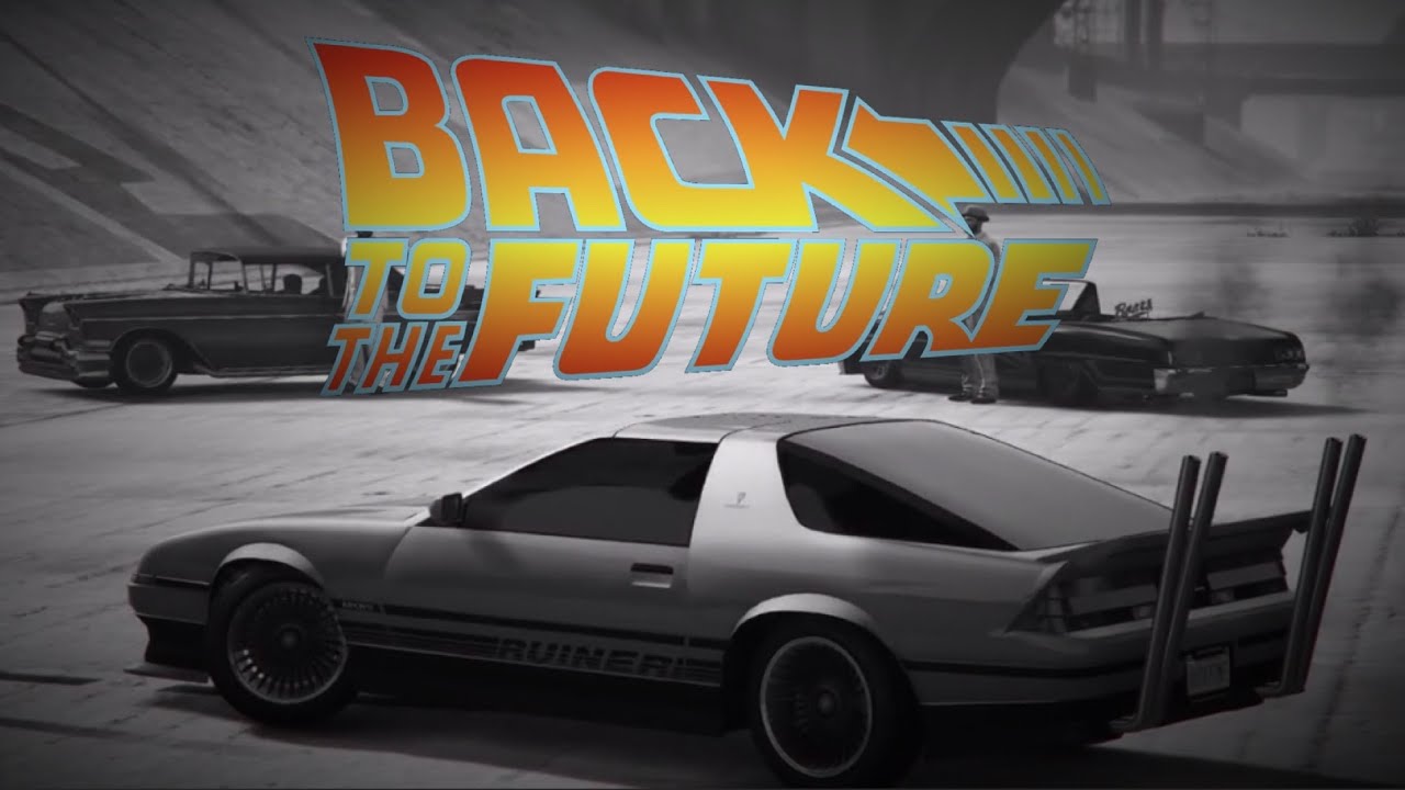 Back To The Future Day in GTA 5 - YouTube