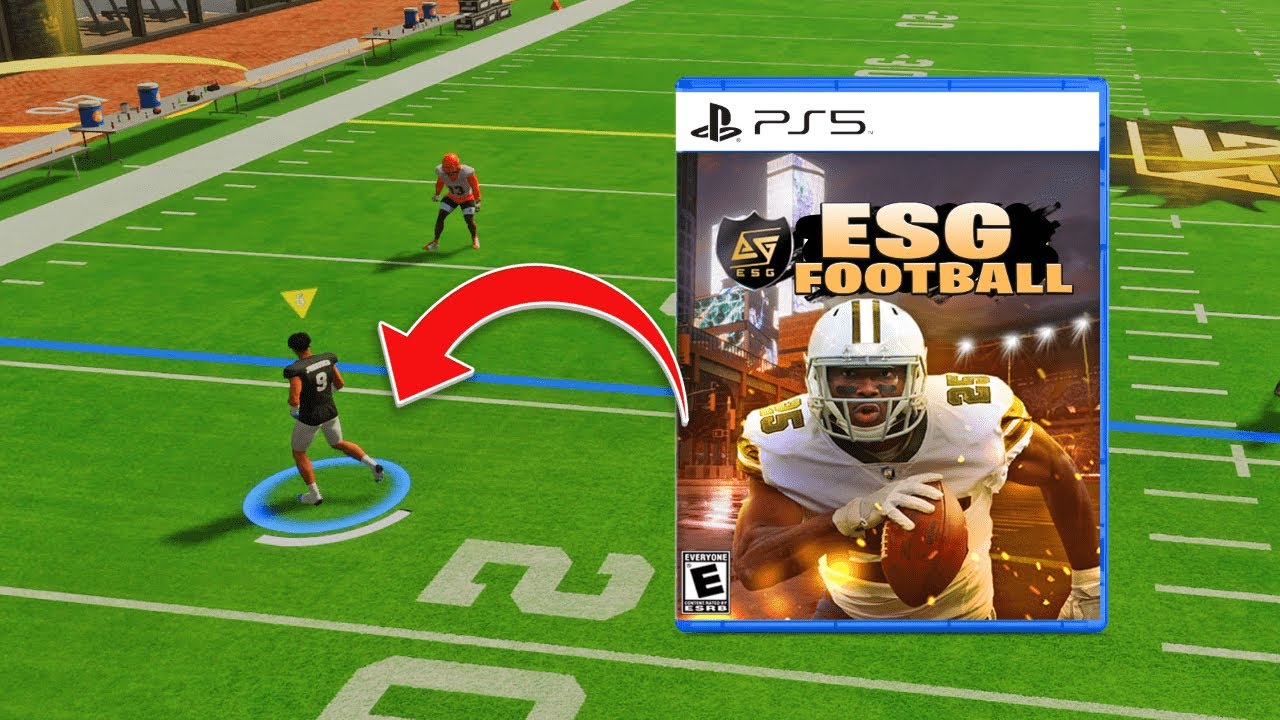 5 More HUGE ESG Football Gameplay Tips! Route Running, Catching, And ...