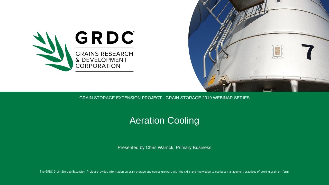 Grain Storage | Aeration Cooling - YouTube
