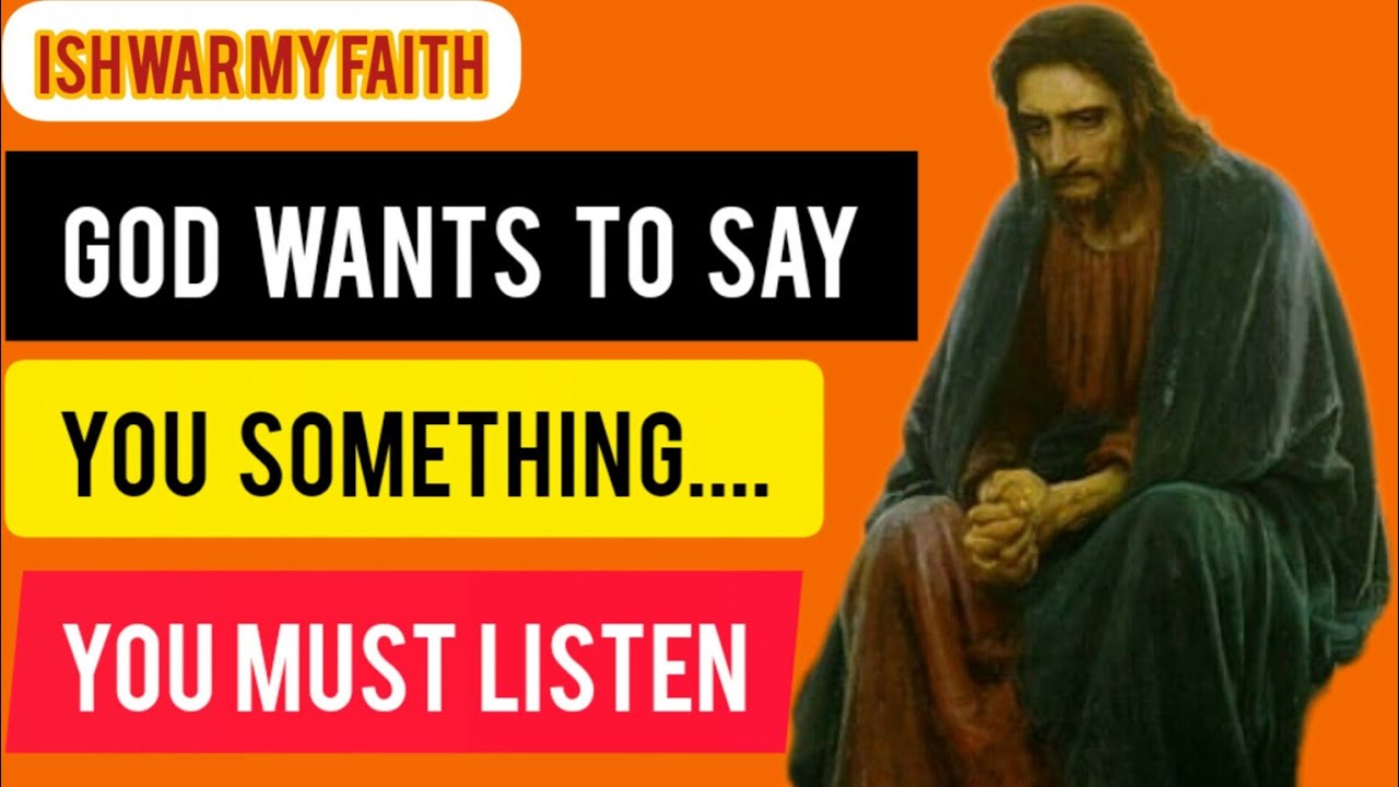 💖Today's God's Message | 🙏🏻God's Words | @Ishwar My Faith - YouTube