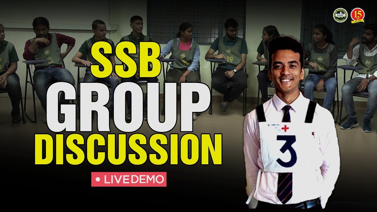 SSB Interview Group Discussion | SSB GD Live Demo & Feedback |SSB GD ...