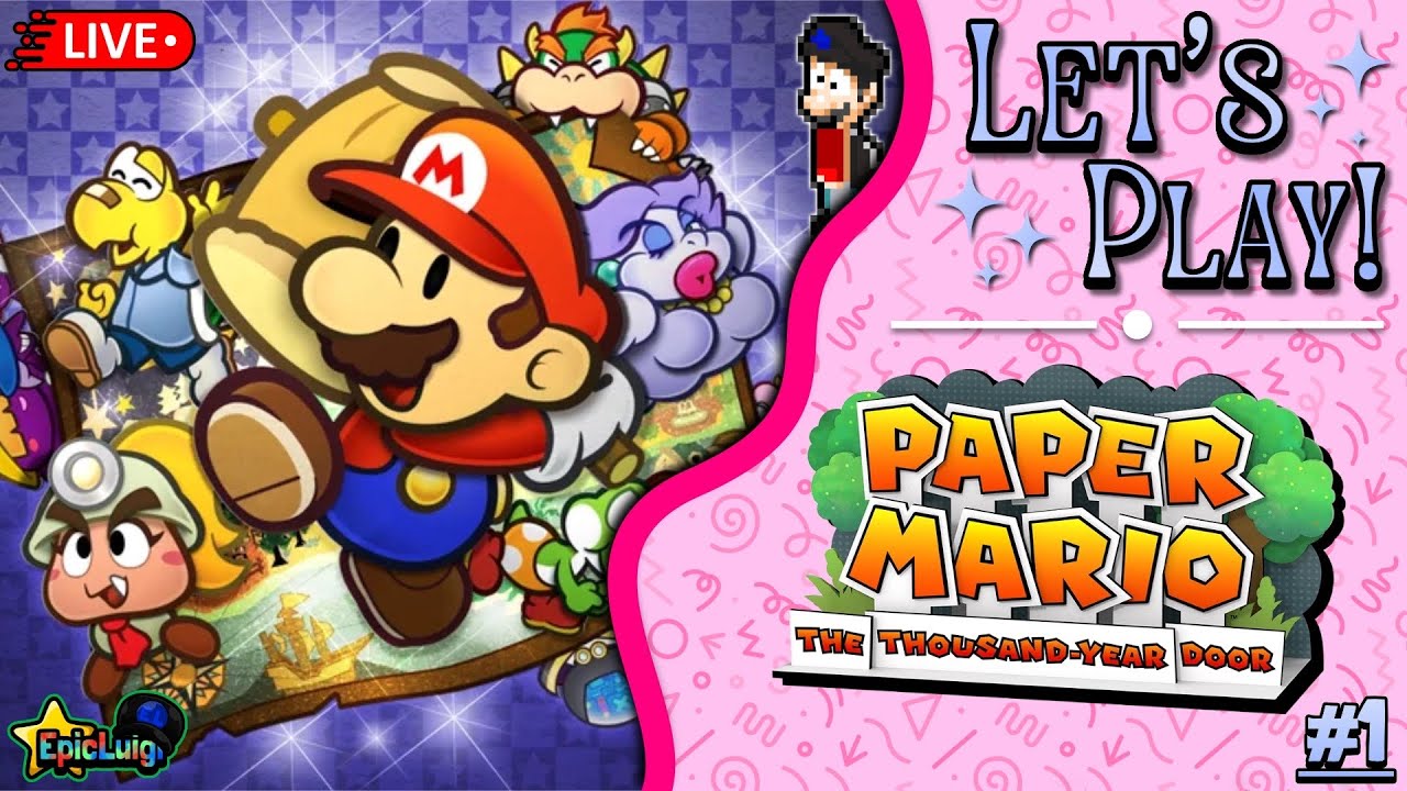 Paper Mario The Thousand Year Door HD - Part 4 - "Luigi" Mystery ...