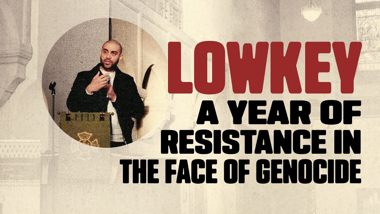 British rapper Lowkey on resistance to Israel's genocide - YouTube