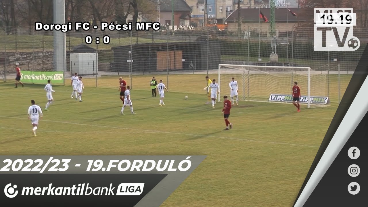 Dorogi FC - PMFC | 1-0 (1-0) | Merkantil Bank Liga NB II. | 19. forduló ...