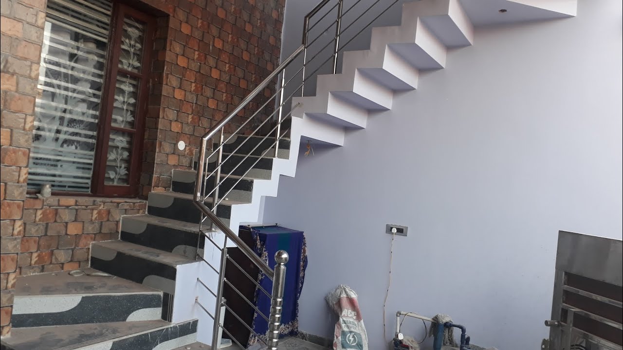 stainless steel railing design sabse sasta steel railing - YouTube