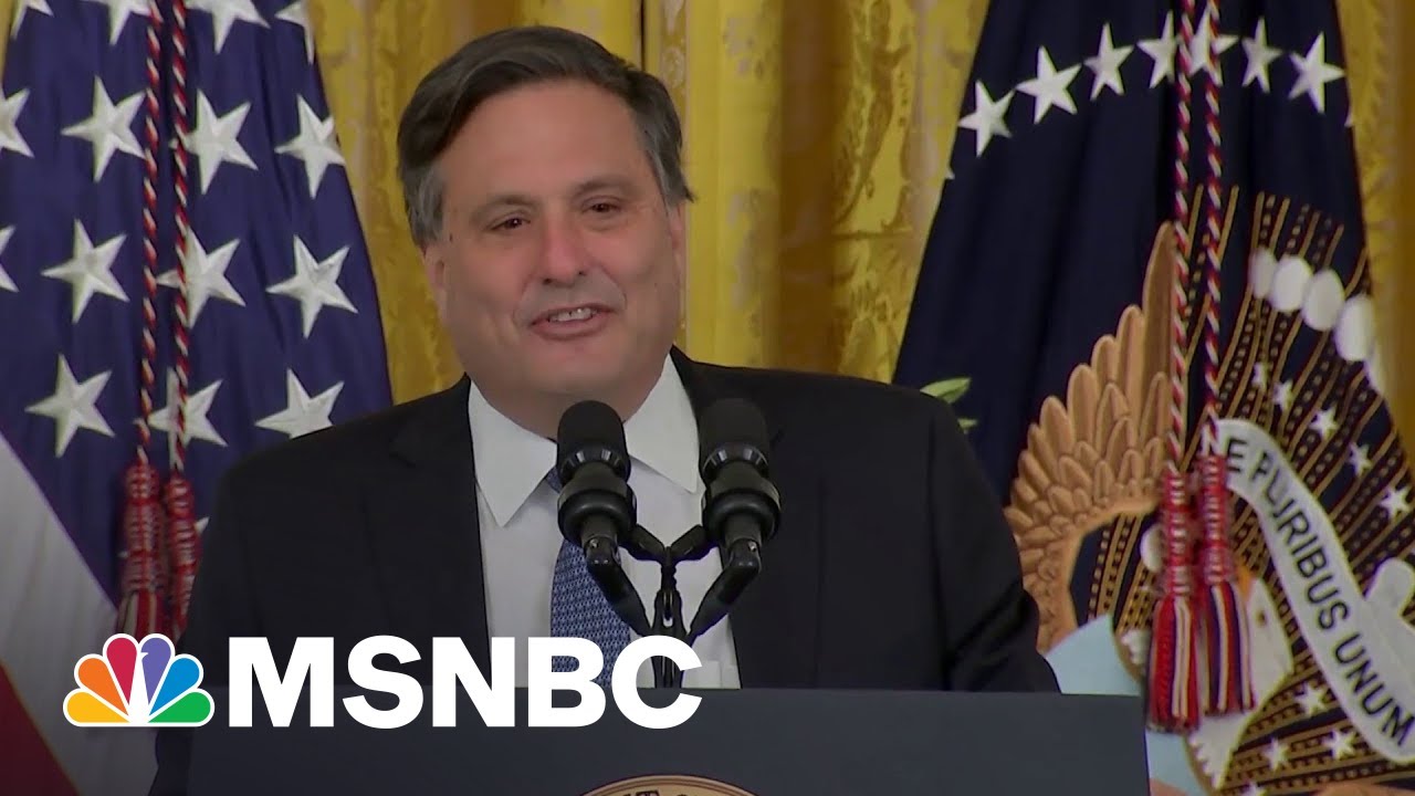 Watch Ron Klain's full speech as he steps down as White House chief of ...