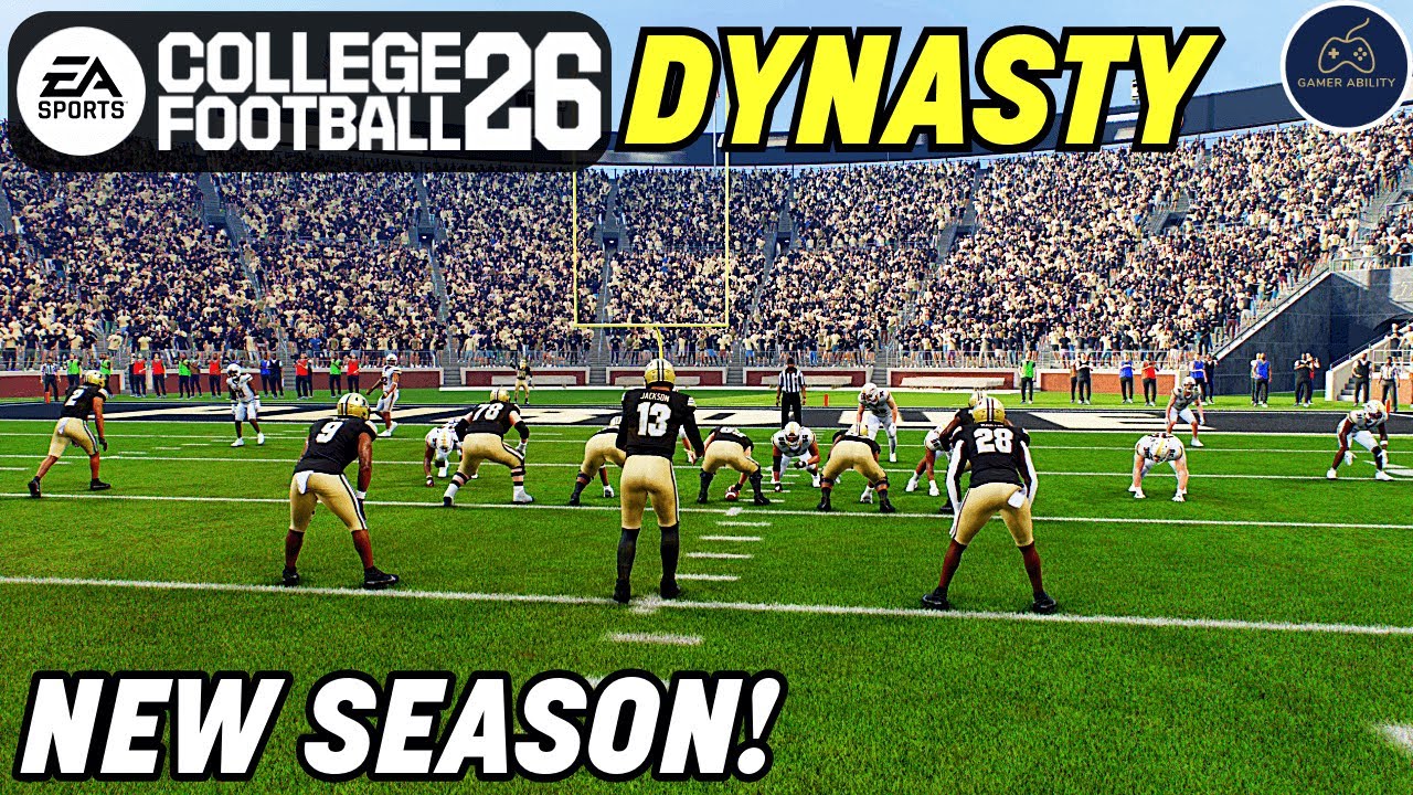 College Football 26 Dynasty Mode Part 16! NEW SEASON! - YouTube