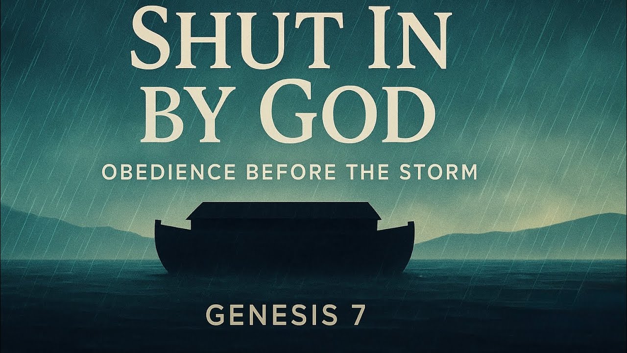 Shut In by God | Obedience Before the Storm – Genesis 7 Explained # ...