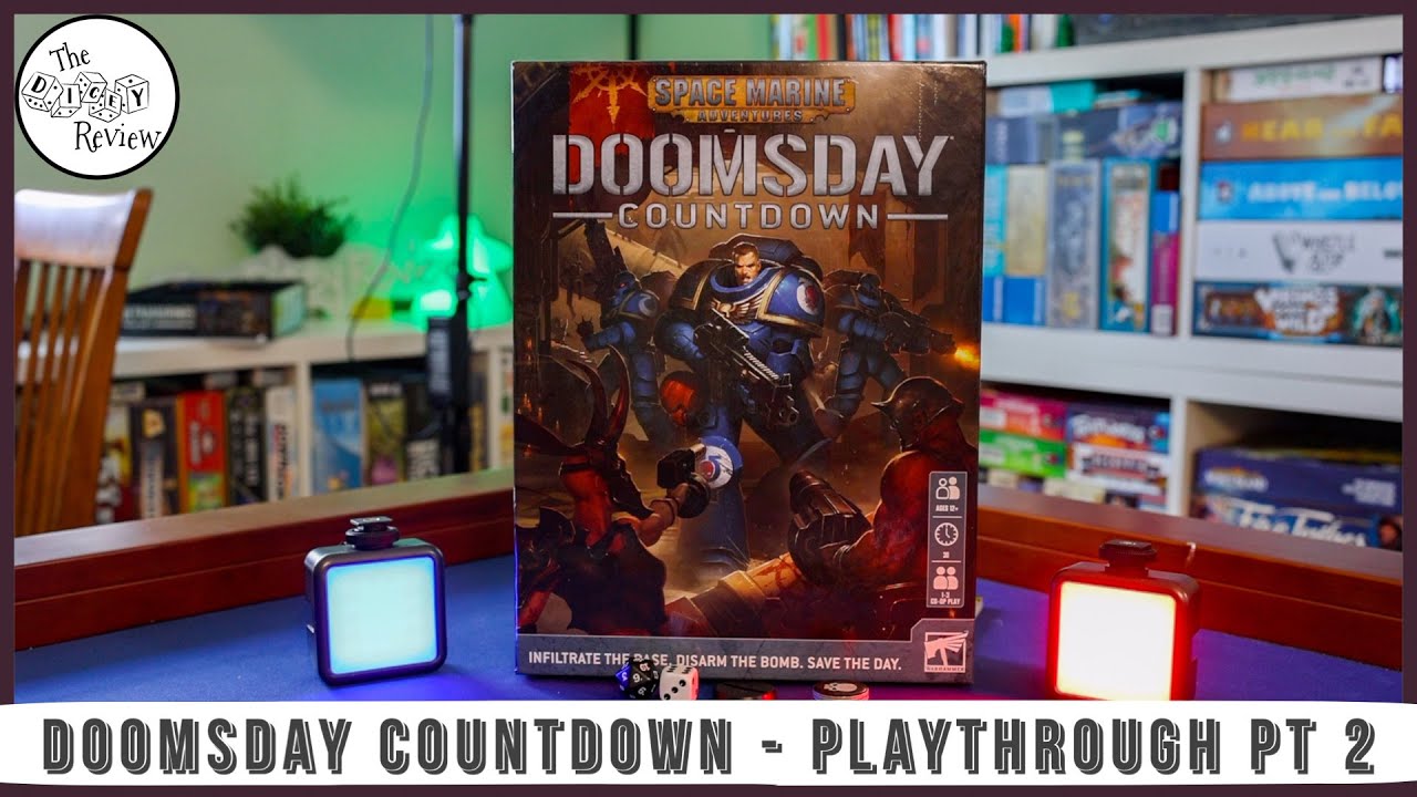 Space Marine Adventures Doomsday Countdown - Solo Playthrough Pt 2 - YouTube