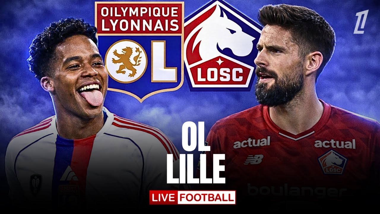 🔴 OL 1-0 LILLE / EN DIRECT / LIGUE 1 / CHOC POUR L’EUROPE ! - YouTube