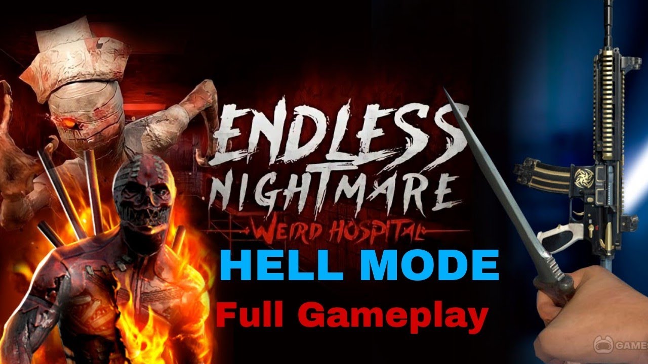 Endless Nightmare 2 : Weird Hospital Hell Mode Full Gameplay - YouTube