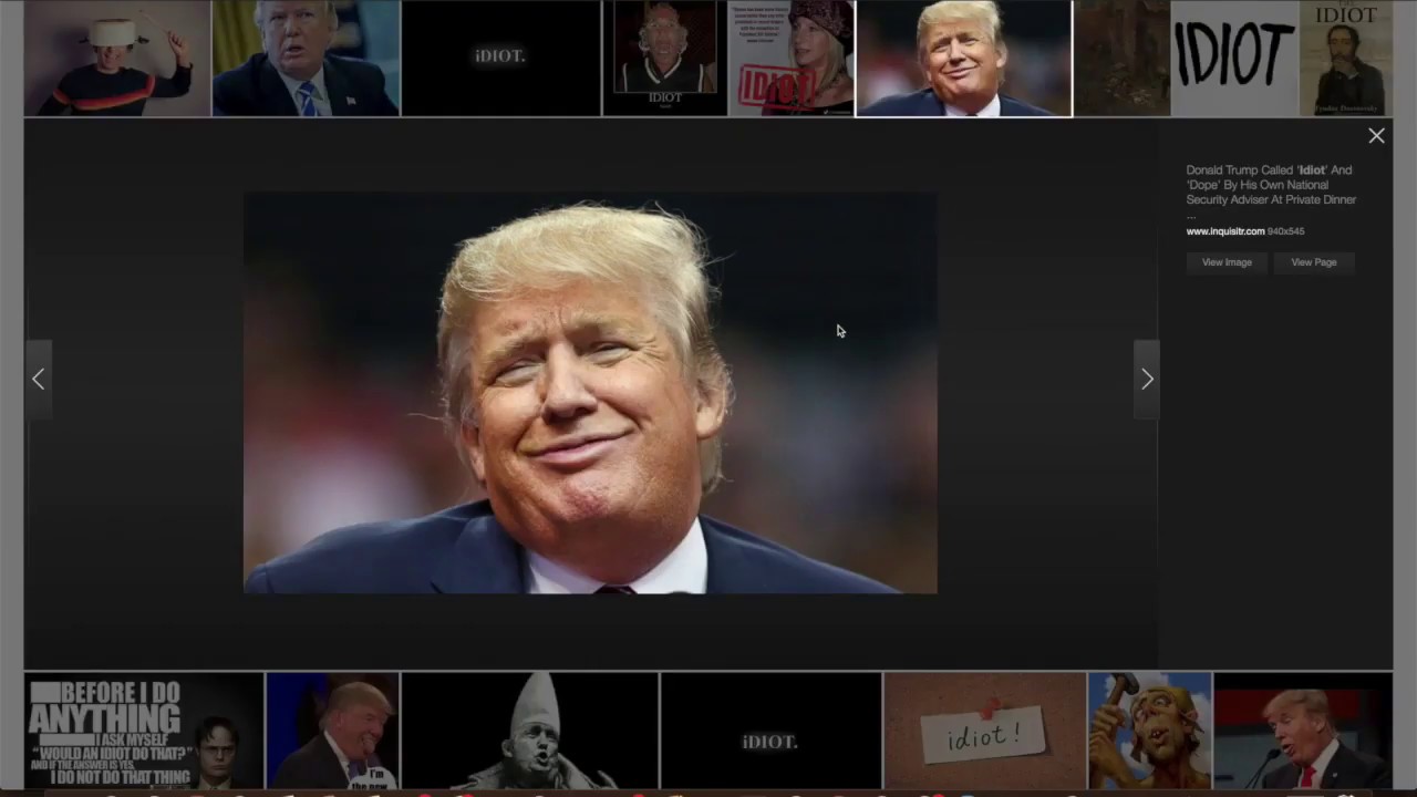 Search "Idiot" on Google - See what happens !!😱😂 - YouTube