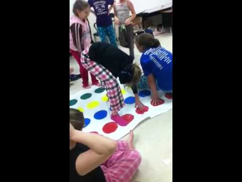 Funny twister game - YouTube
