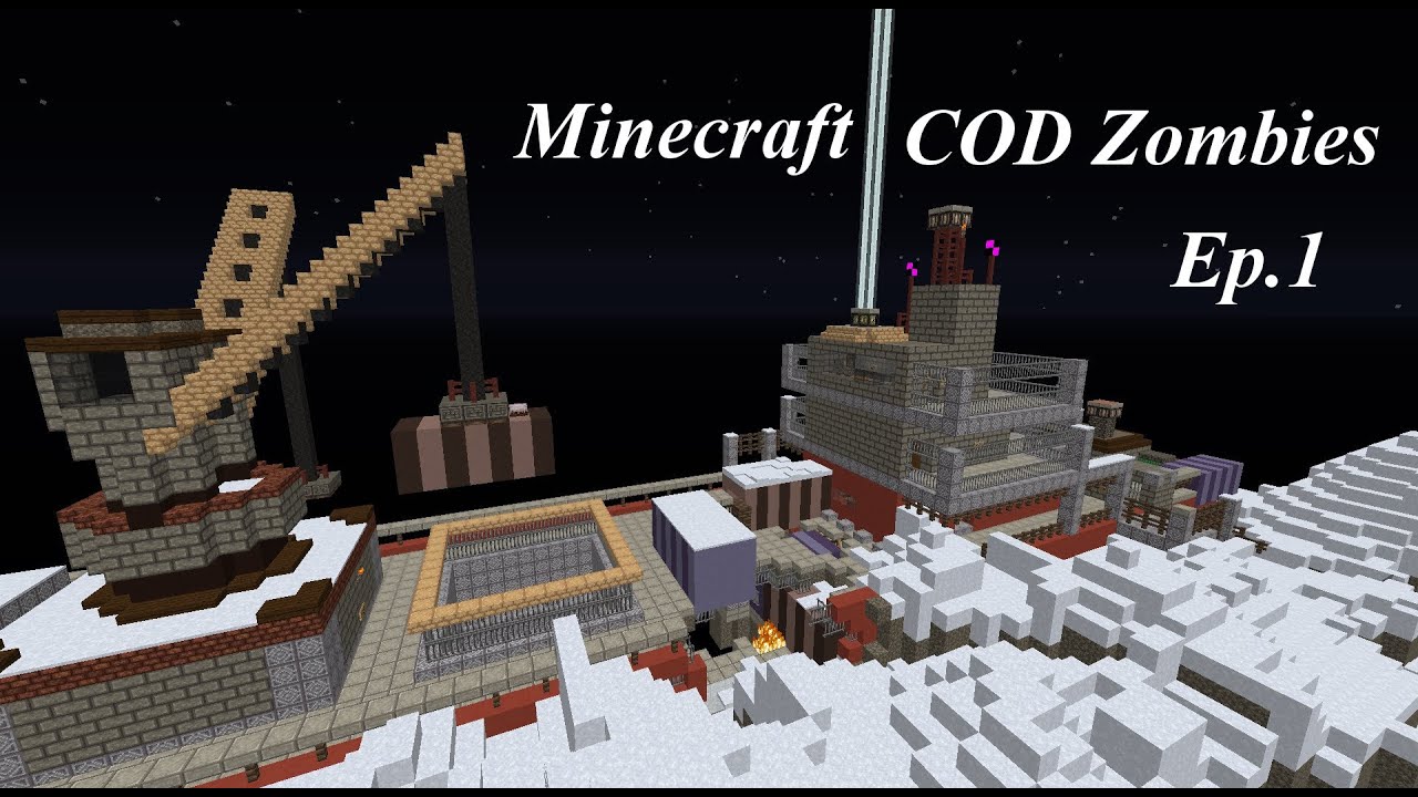 Minecraft COD Zombies Ep.1 - YouTube