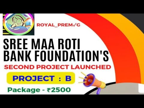 Sree maa roti bank foundation B project plan - YouTube