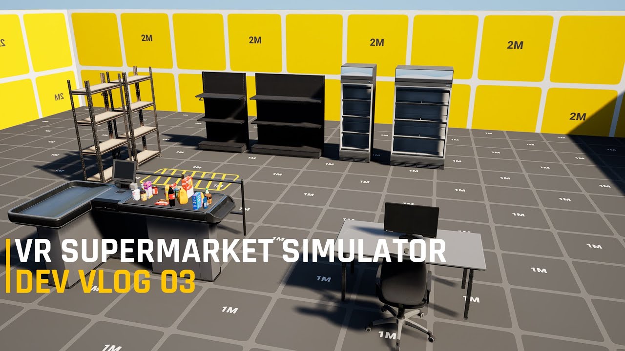 Vr Supermarket Simulator Unreal Engine 5 Devlog 03 Youtube 6388